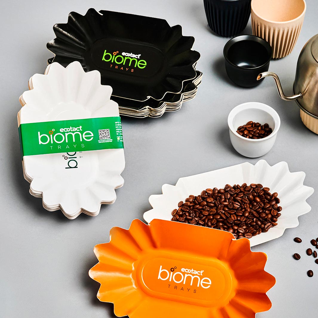 Ecotact Biome Trays - Bandejas de Degustación x 12 Unidades – OutletdelCafe